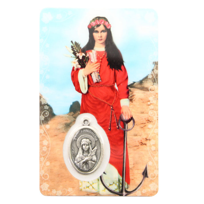 Novena Prayer to St Philomena, Prayer Card – Holy Gift Shops ...